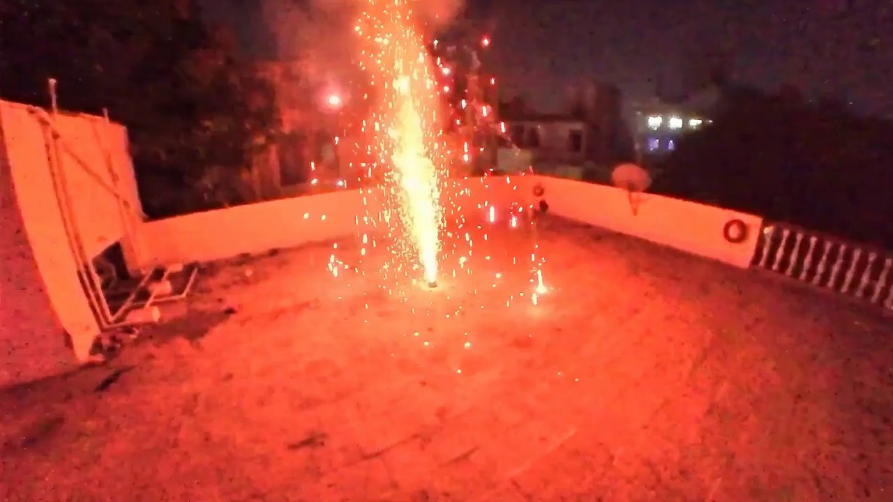 Chunmun fireworks - Preview of Color changing flower pot - YouTube