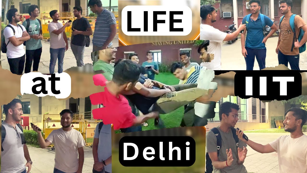 Asking IITians about their life in IIT Delhi | Interesting Questions # ...
