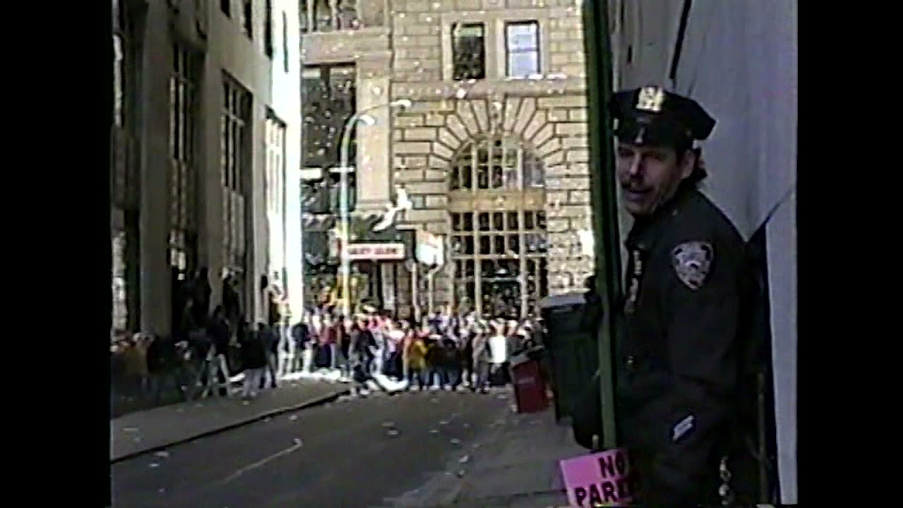 2000 Yankees ticker tape parade - YouTube