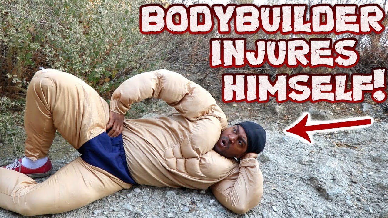 BODYBUILDER INJURED HIMSELF DOING THIS!! - YouTube