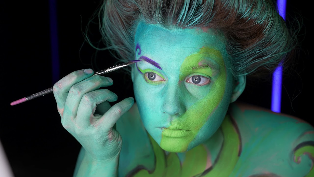 Body Art with Milly Rose - The Hull Kraken Awakens - YouTube