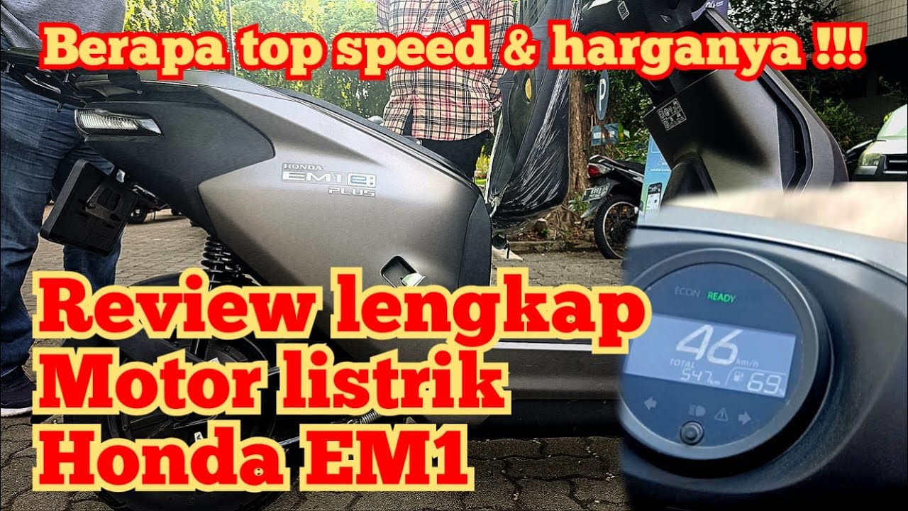 Motor listrik Honda EM1 || review & test ride - YouTube
