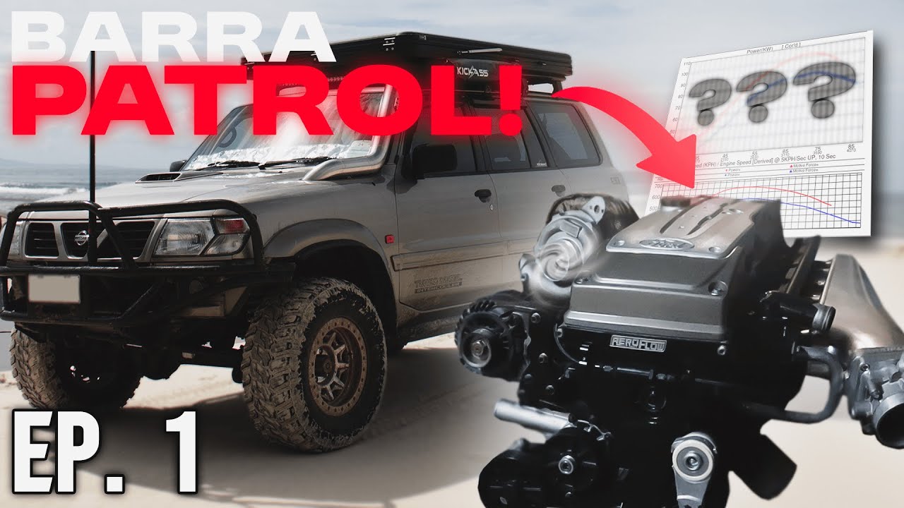 Barra GU Patrol | Removal of the motor! - YouTube