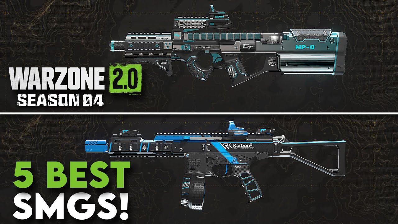 5 META CLOSE RANGE GUNS WARZONE 2 AFTER SEASON 4 UPDATE (5 SMG Classes ...