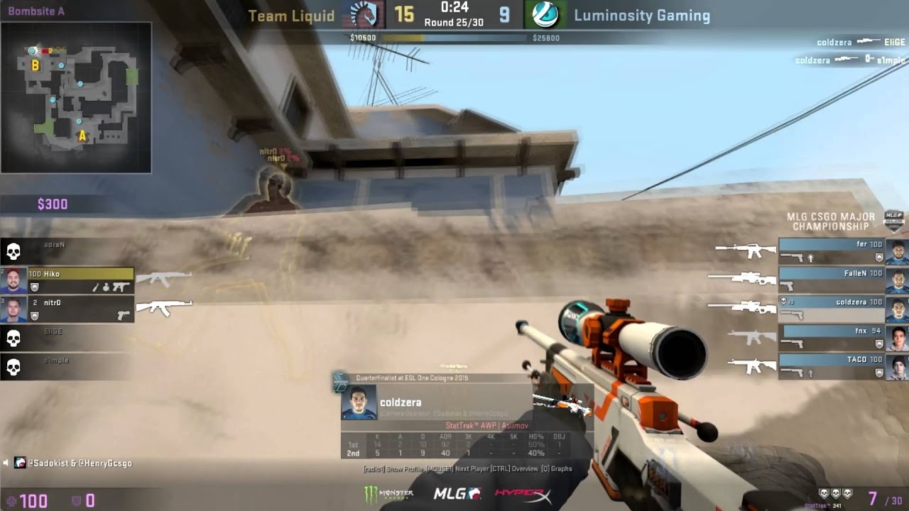 CS:GO - coldzera AWSOME JUMP SHOT ||MLG COLOMBUS 2016|| - YouTube