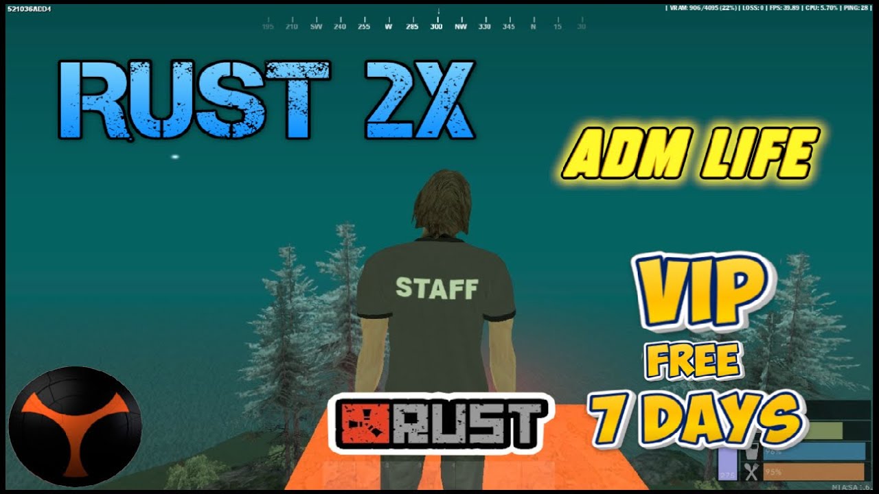 RUST MTA | WOOD ROCK 2X WIPE TODAY - YouTube