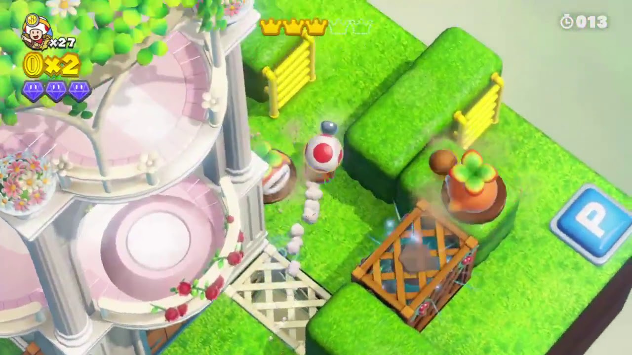 Captain Toad (Switch) Crown Capture at Up'n'Down Terrace (S-9) 24s (1P ...