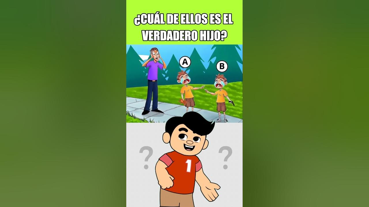 ¿CUÁL DE ELLOS ES EL VERDADERO HIJO? #trivia #quiz - YouTube