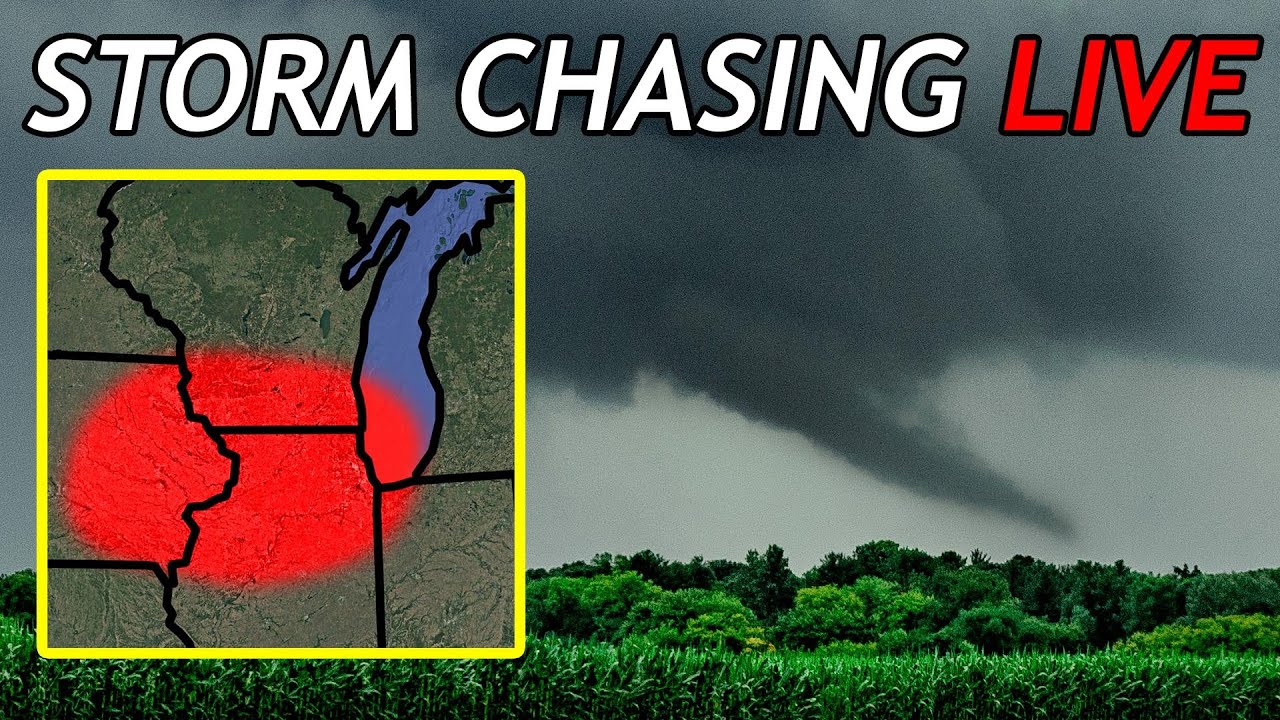 Midwest Tornado Threat! - 7/11/25 Live Storm Chasing - YouTube