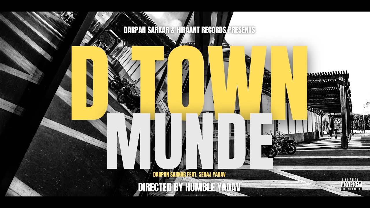 D Town Munde ( Official Music Video ) || Darpan Sarkar Feat. Sehaj ...