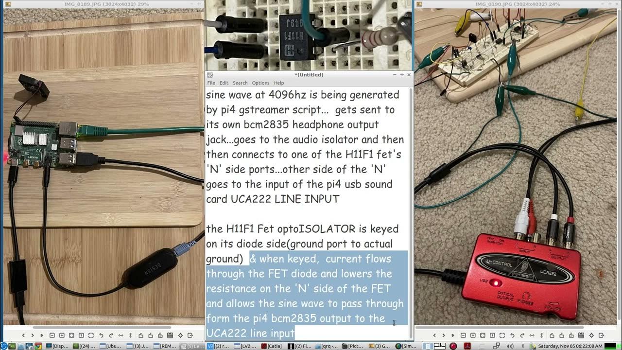 Build a keyed Morse Code Practice Oscillator with raised cosine edges using a Raspberry Pi 4 ...