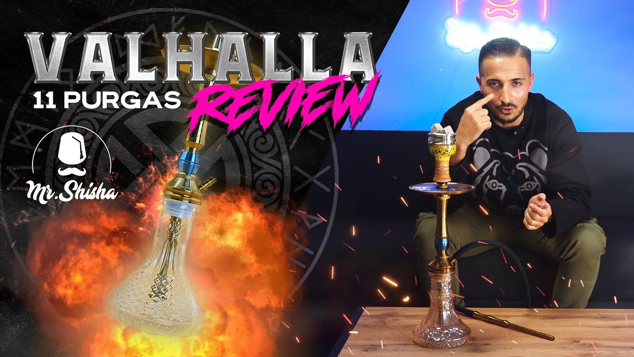 PROBAMOS LA MR SHISHA VALHALLA REVIEW 🔥11 PURGAS🔥 - YouTube