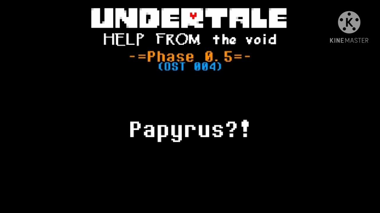 Undertale Help From The Void Ost 004 005 Papyrus Attack Of The Brothers Remastered