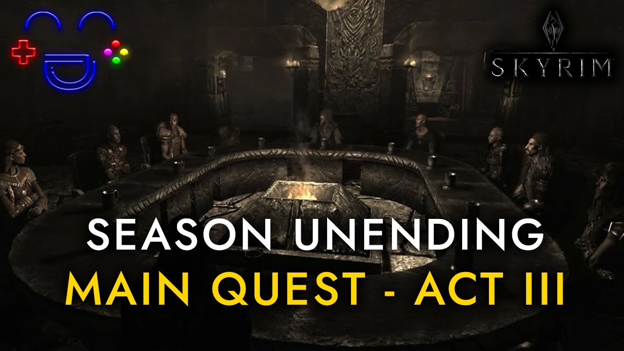 Season Unending - Skyrim Main Quest - YouTube