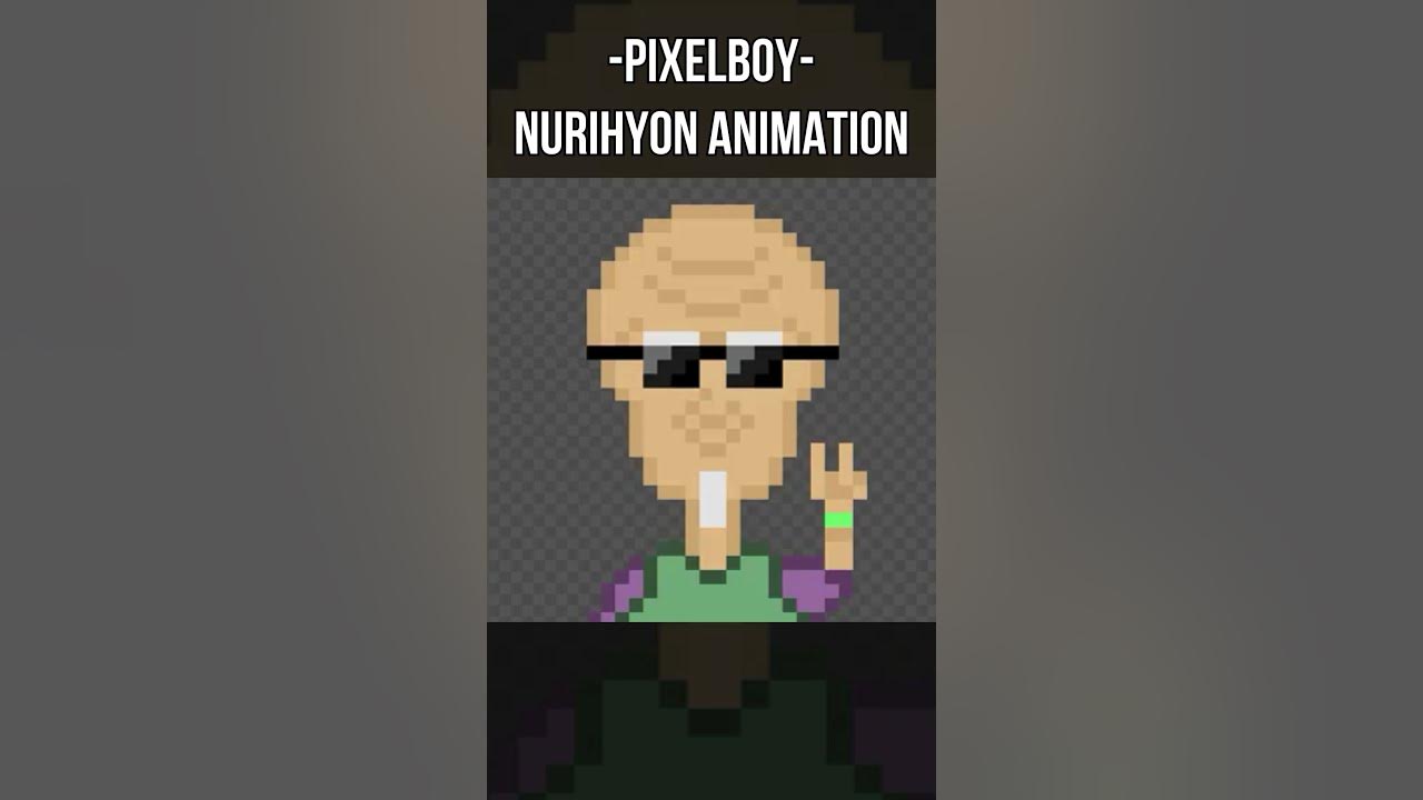 Nurihyon Animation | Pixelboy #japanesefolklore #pixel #yokai #animation #pixelart #pixelartist ...