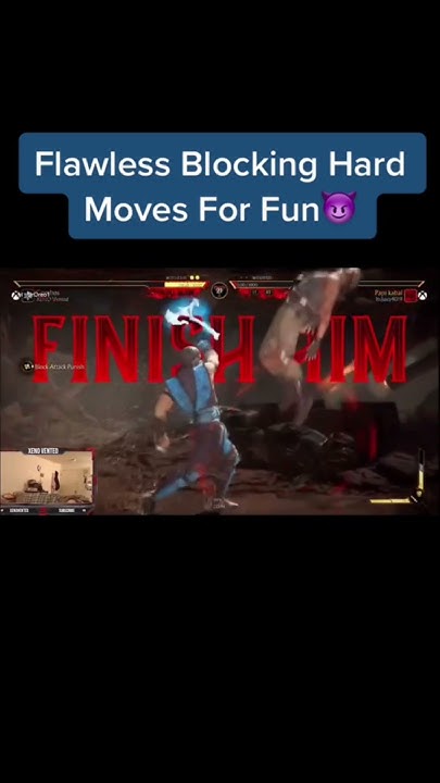 Flawless Blocking HARD Moves For Fun MK11 #mk11 #mortalkombat11 #shorts - YouTube