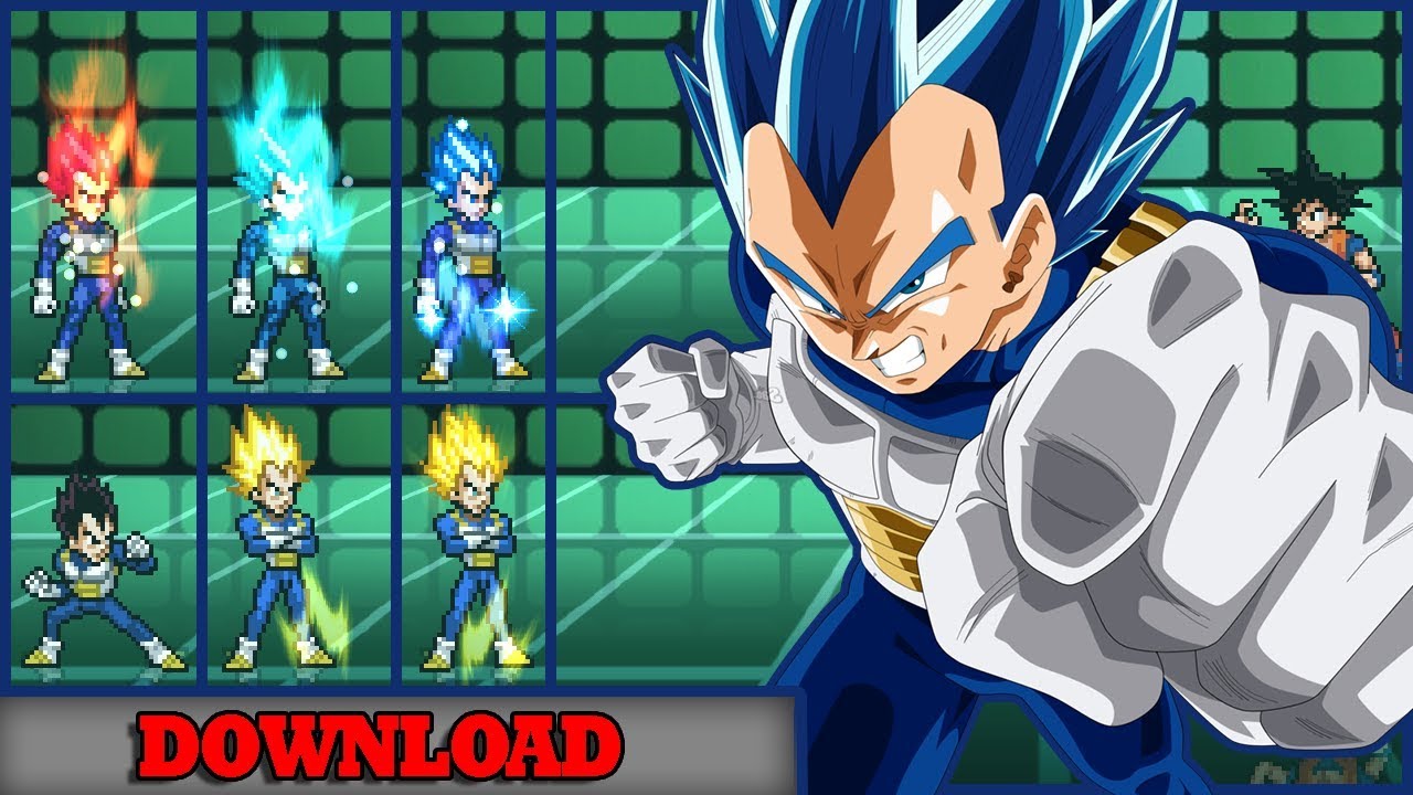 🔵Vegeta DBS Transform Base, SSJ, SSJ2, SSG, SSB, SSB Beyond (JUS) by ...