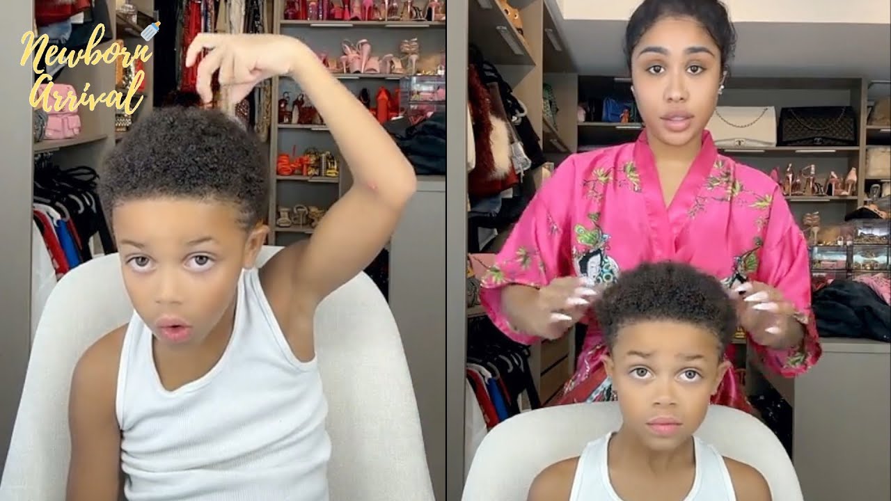"Very Demure" G Herbo & Ari Fletcher's Son Yosohn Explains His Hair ...