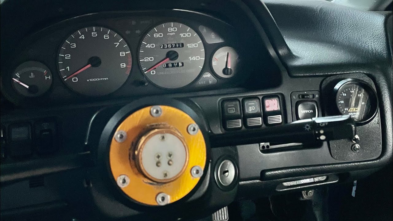 DC Integra Cluster Swap Into DA Integra - YouTube