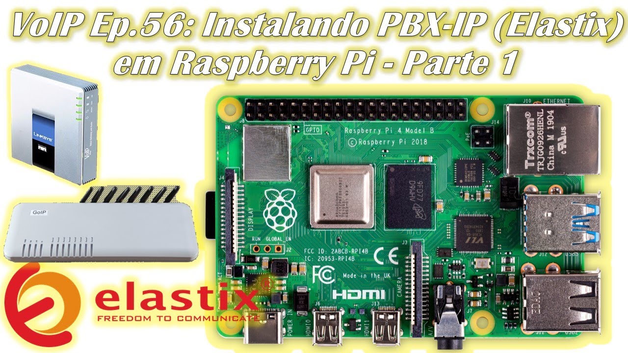 VoIP Ep.56: Instalando PBX-IP (Elastix) em Raspberry Pi - Parte 1 - YouTube