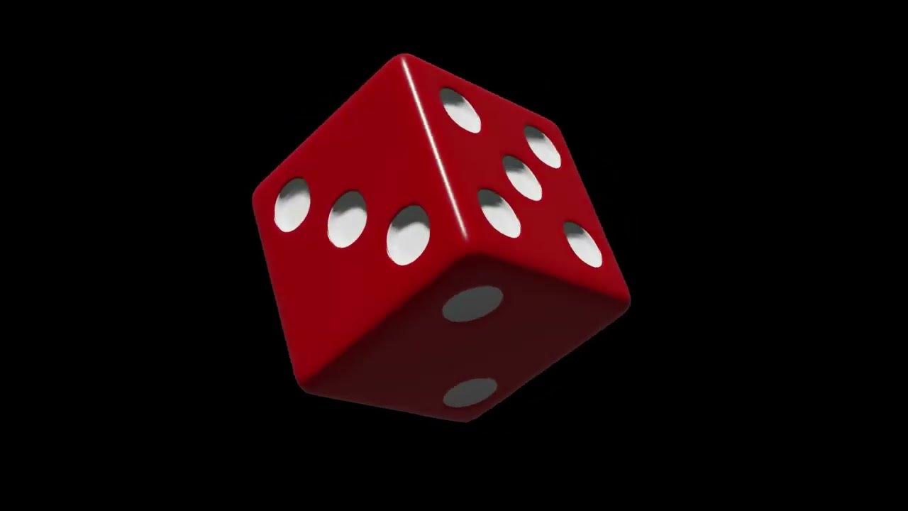 Dice animation loop video ! - YouTube
