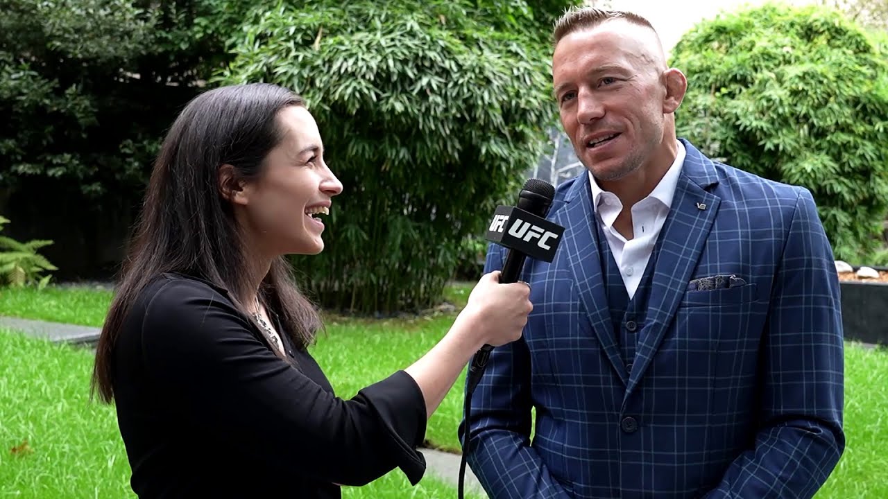 Georges St-Pierre Shares Main Event Prediction | UFC Paris - YouTube
