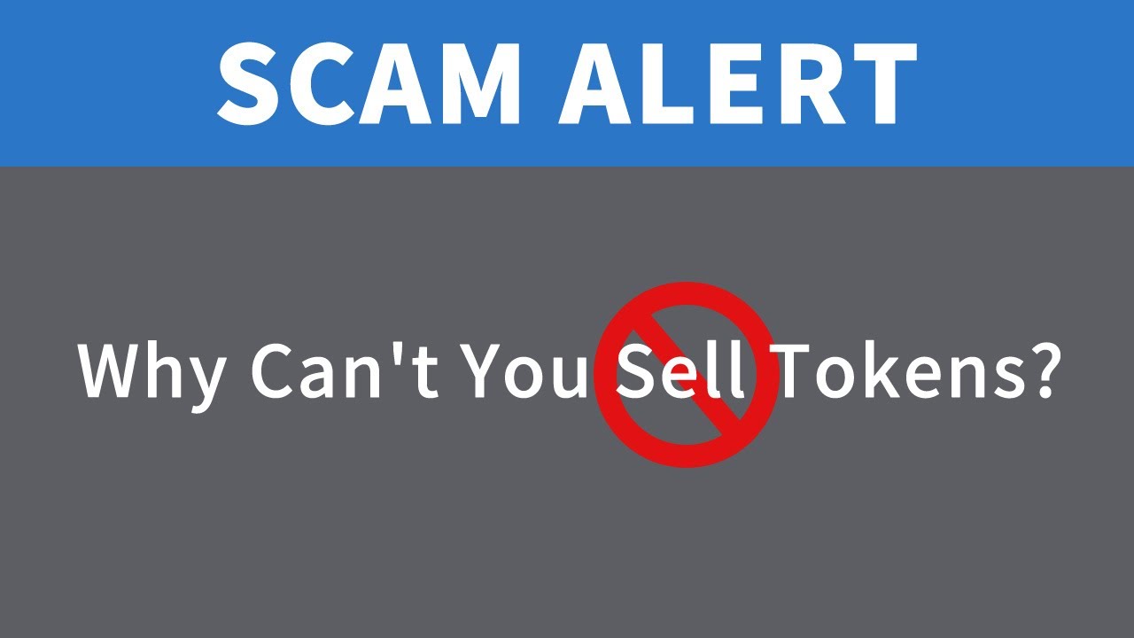 Why Can t I Sell My Token On Pancakeswap Scammers Leave A Back Door To Why Can t I Sell My Token On Pancakeswap Scammers Leave A Back Door To