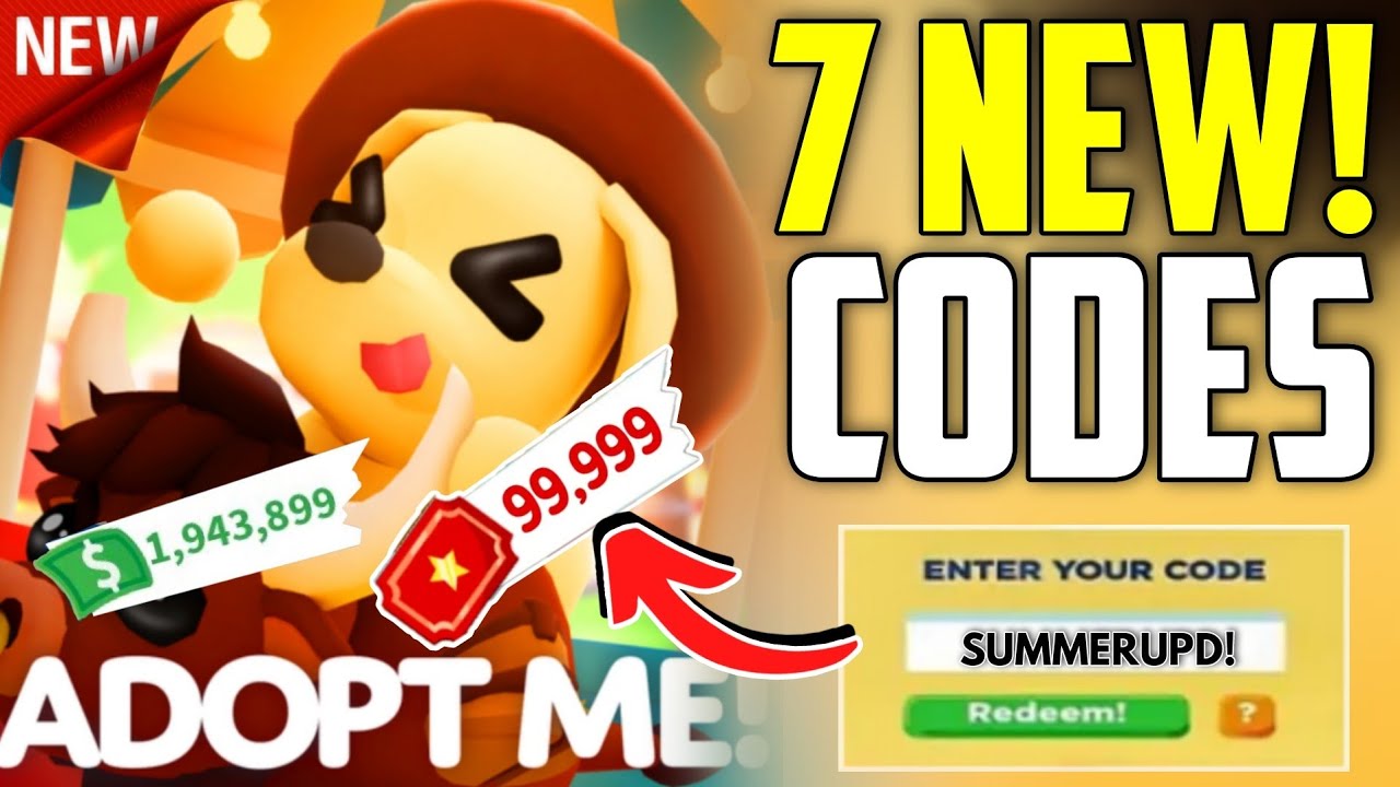 ⚠️DON'T MISS CODES⚠️ADOPT ME ROBLOX CODES 2024 - ADOPT ME CODES - CODES FOR ADOPT ME - YouTube