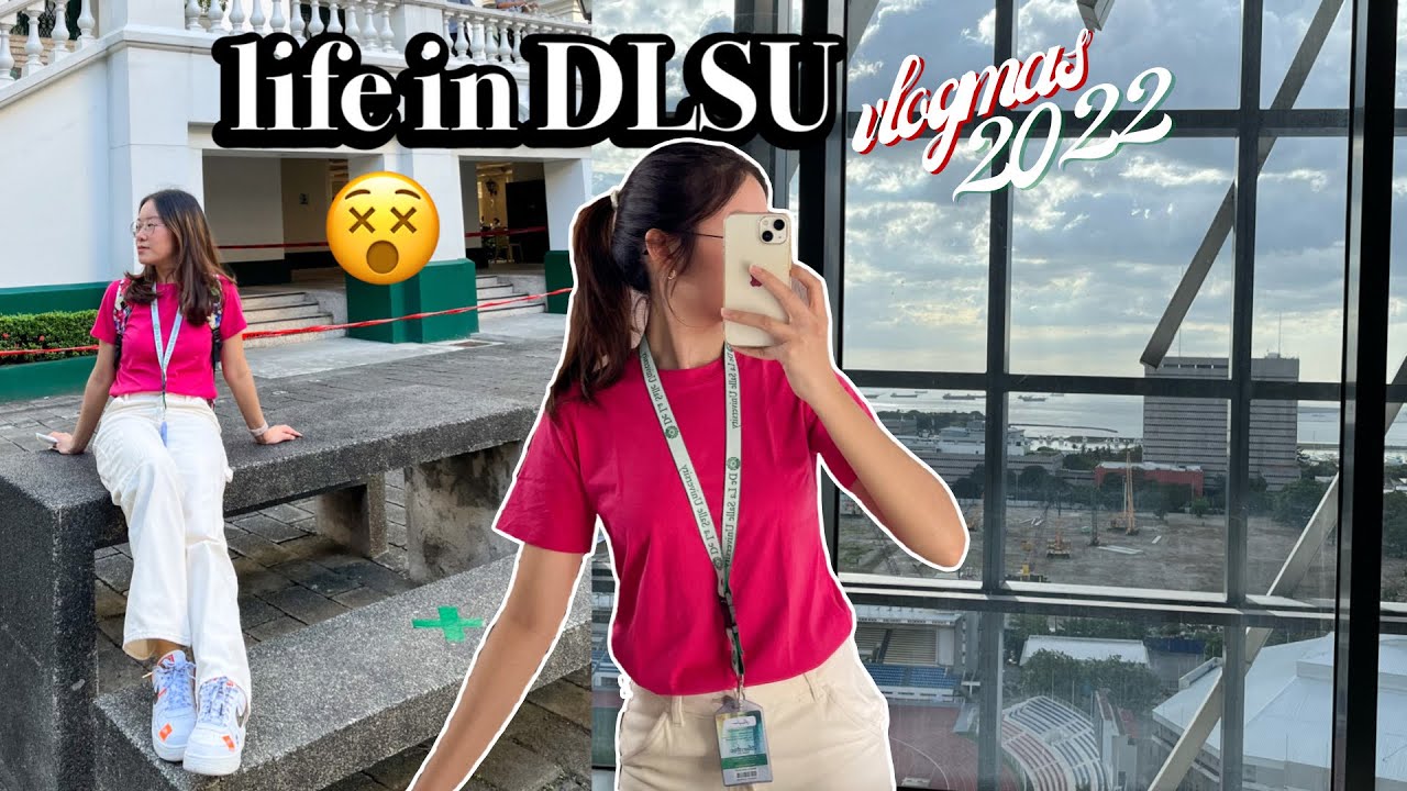 VLOGMAS🎄: what *REALLY* happens in DLSU LOL, life in DLSU, movie night ...