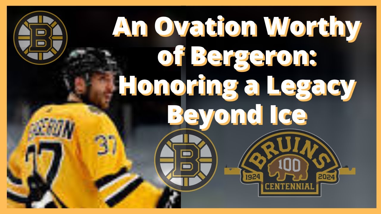 An Ovation Worthy of Bergeron : Honoring a Legacy Beyond Ice - YouTube