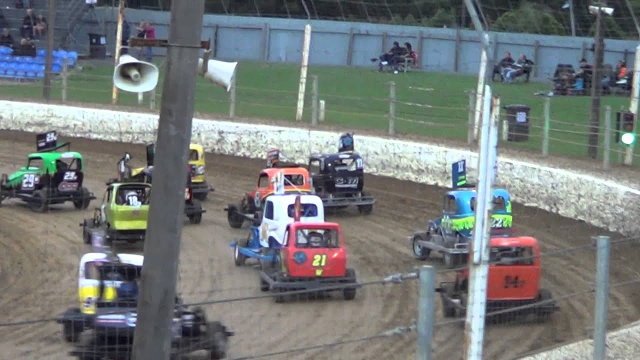 Mini-stocks Boys Invitational race 1. part1 of 4 - YouTube