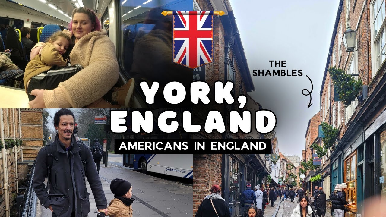 York Travel VLOG | Exploring medieval York | Digital Nomads | Americans ...