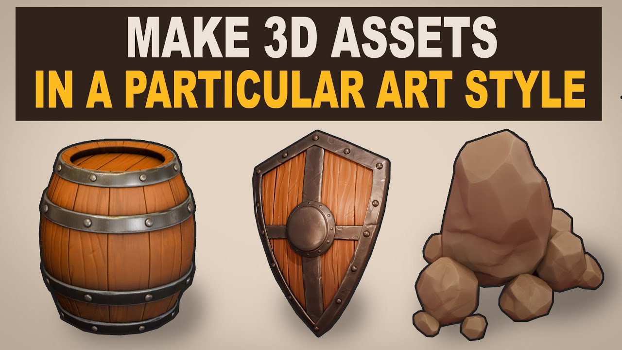 How to Create Consistent Looking Assets In Any Art Style - YouTube