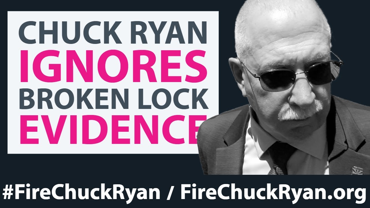 Arizona DOC Director Charles "Chuck" Ryan Ignores Broken Lock Evidence ...