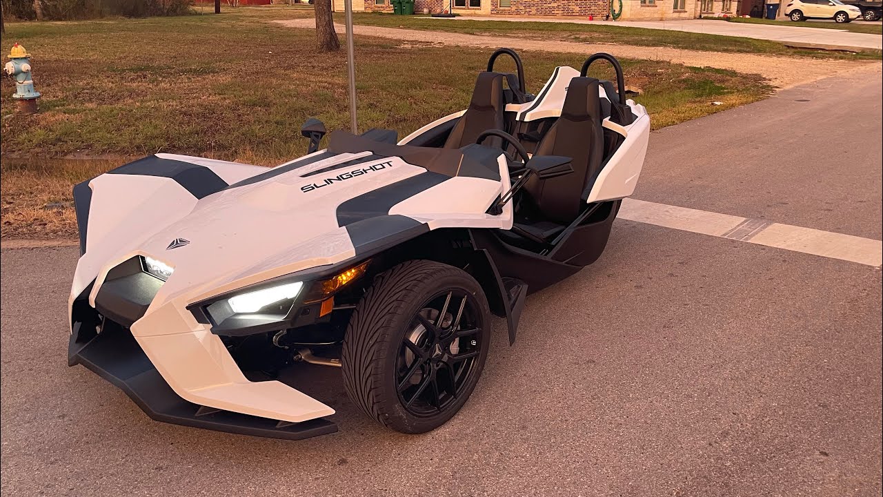 TAKING DELIVERY OF MY POLARIS SLINGSHOT + FIRST RIDE - YouTube
