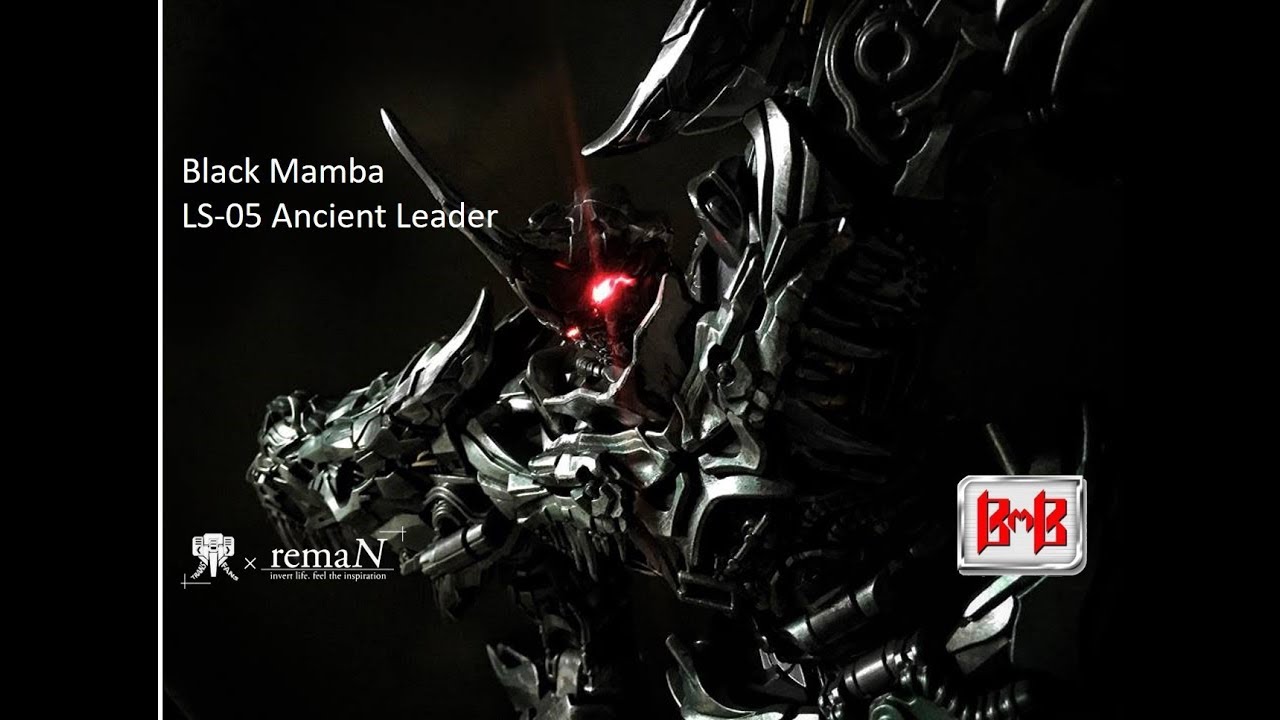 Black Mamba LS-05 Ancient leader (Oversize Studio Series Grimlock ...