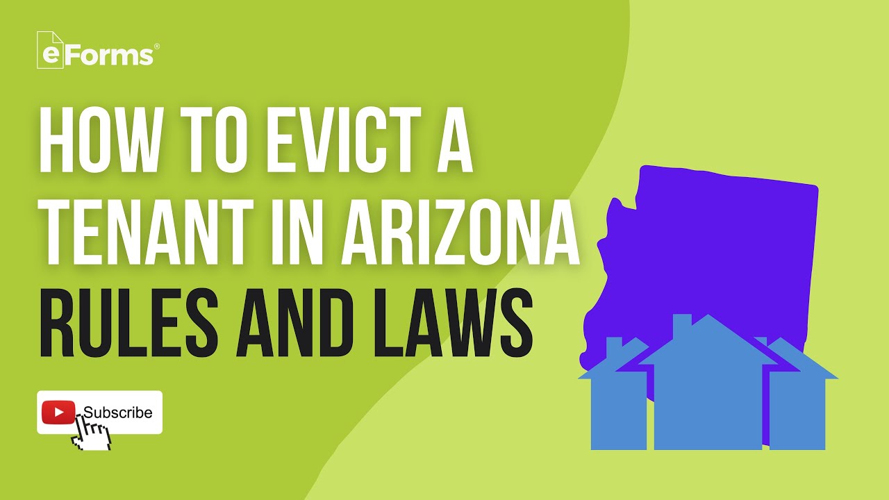 How to Evict a Tenant in Arizona - YouTube