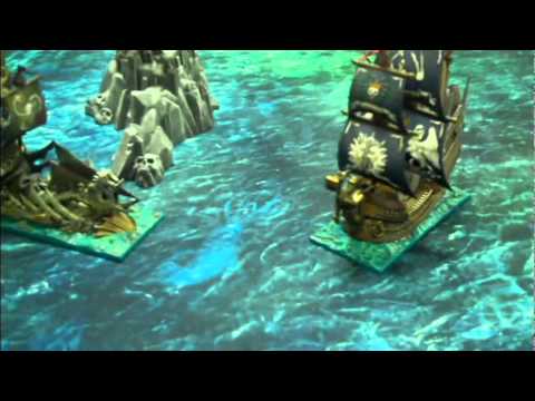 Dreadfleet War Game from the world of Warhammer Fantasy - YouTube