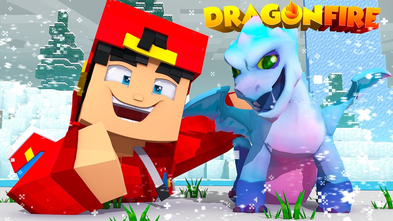 HATCHING the CUTEST DRAGON in Minecraft.. - YouTube