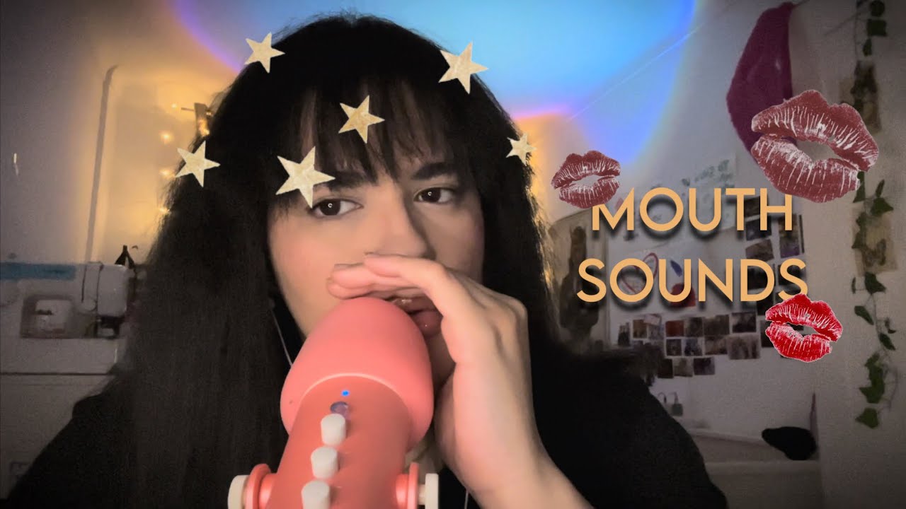 [ASMR] 20 Minutes of Mouth Sounds (tongue swirling, lip smacking & more ...