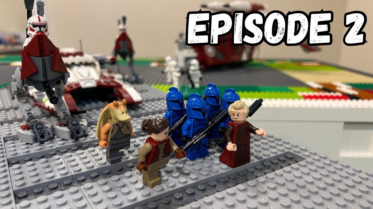 LEGO Star Wars | Building a Clone Base Episode 2- Roads & Bridges - YouTube