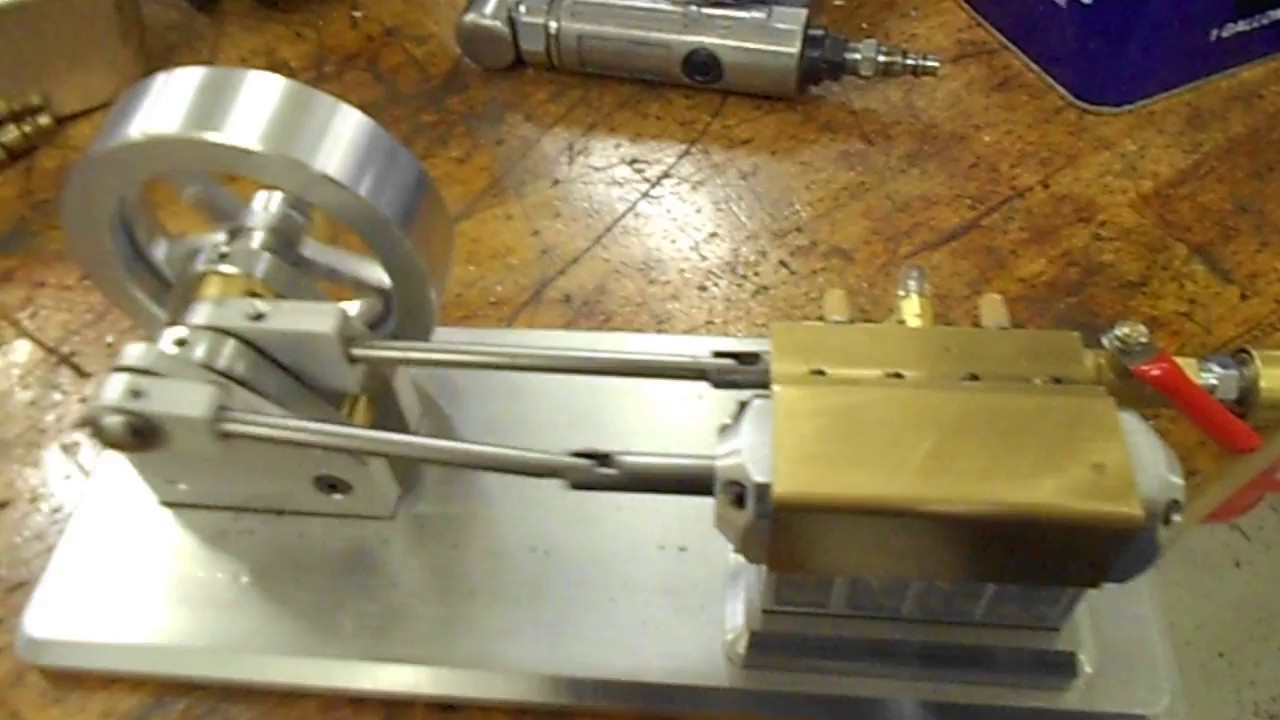 Model Steam Engine Project - Vernon College Spring 2018 - YouTube