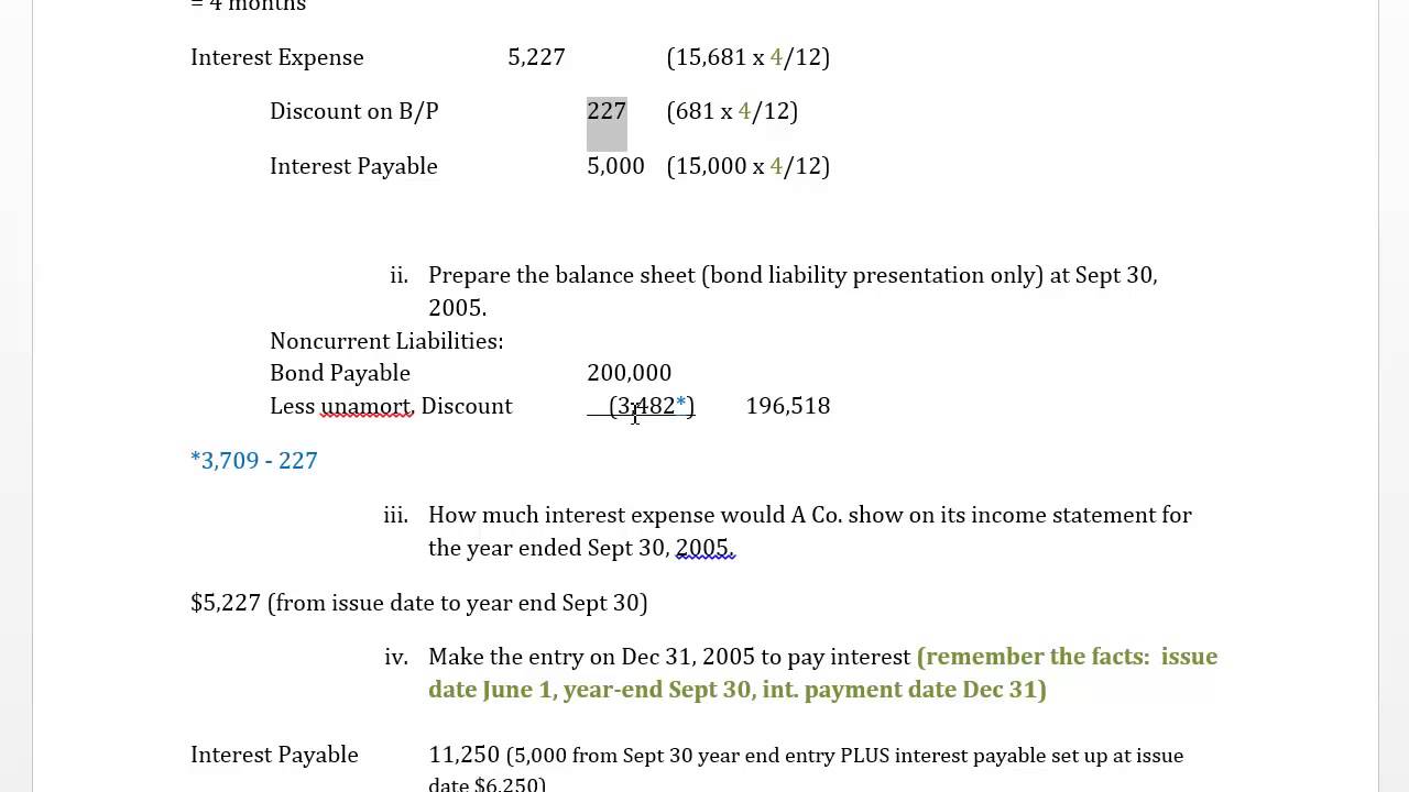 Bond Basics - Part 3: bond date different than issue date with interest ...