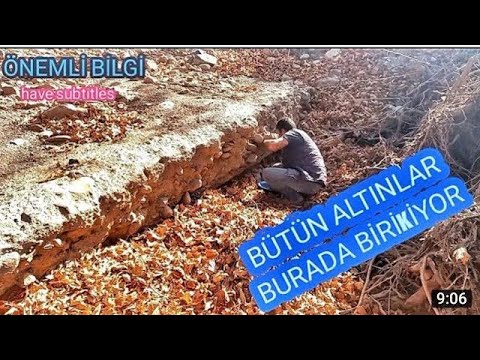 ALTIN Birikme noktası, Harika bir yer   ALTIN nerede olur, Akarsuda Altın Arama  derede altın arama