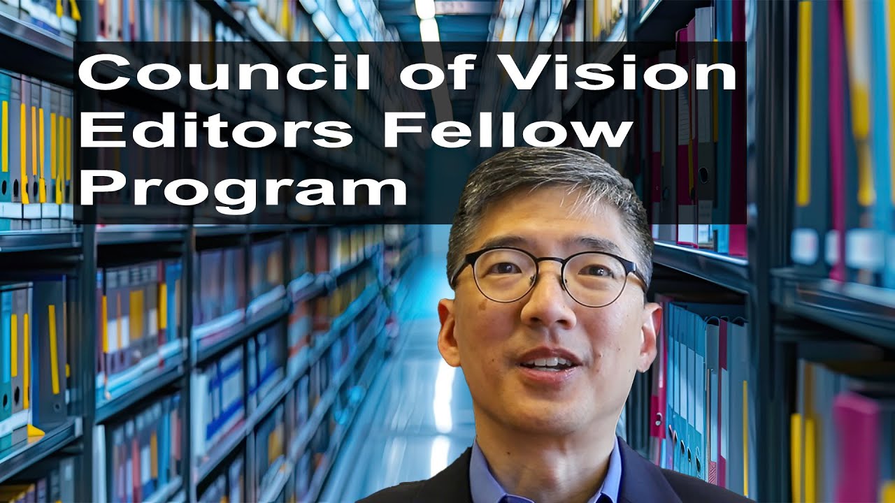 Dr. Michael Chiang (NEI) introduces the very first Council of Vision ...