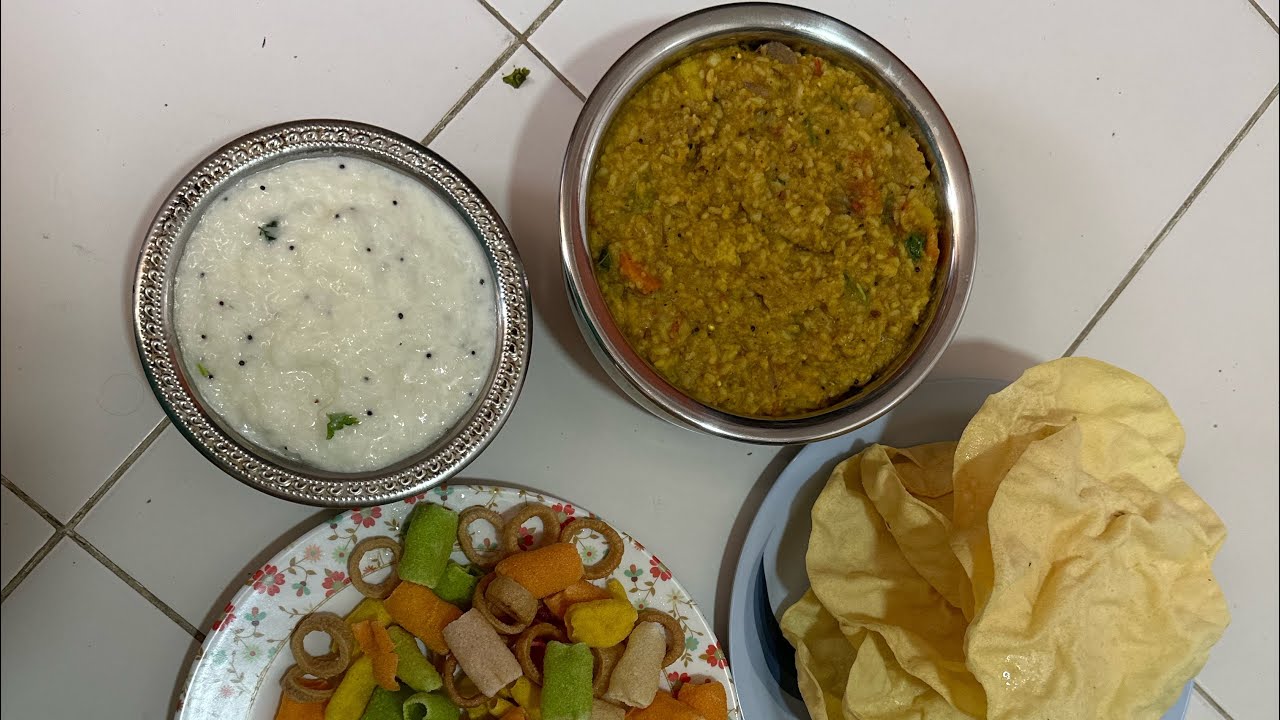 Today’s Lunch|Saturday Samayal| Bisibelabath#Curd Rice#bisibelabath ...