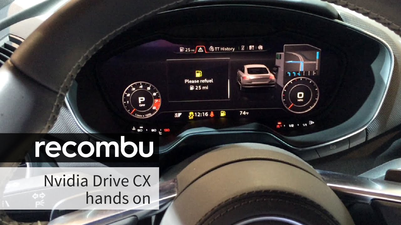 Nvidia Drive CX Virtual Cockpit hands-on | CES 2015 - YouTube