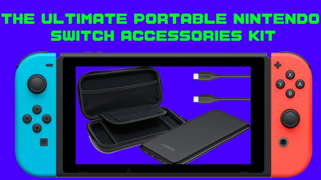 The ULTIMATE Portable Nintendo Switch Accessory Kit! - YouTube