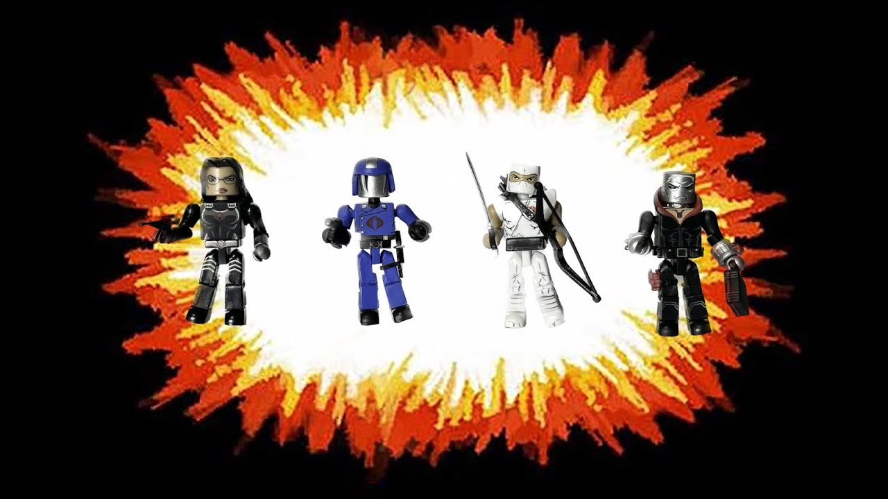 Diamond Select Toys GI Joe Minimates Wave 2 Review - YouTube