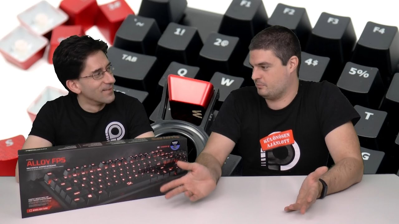HyperX Alloy FPS bemutató - YouTube